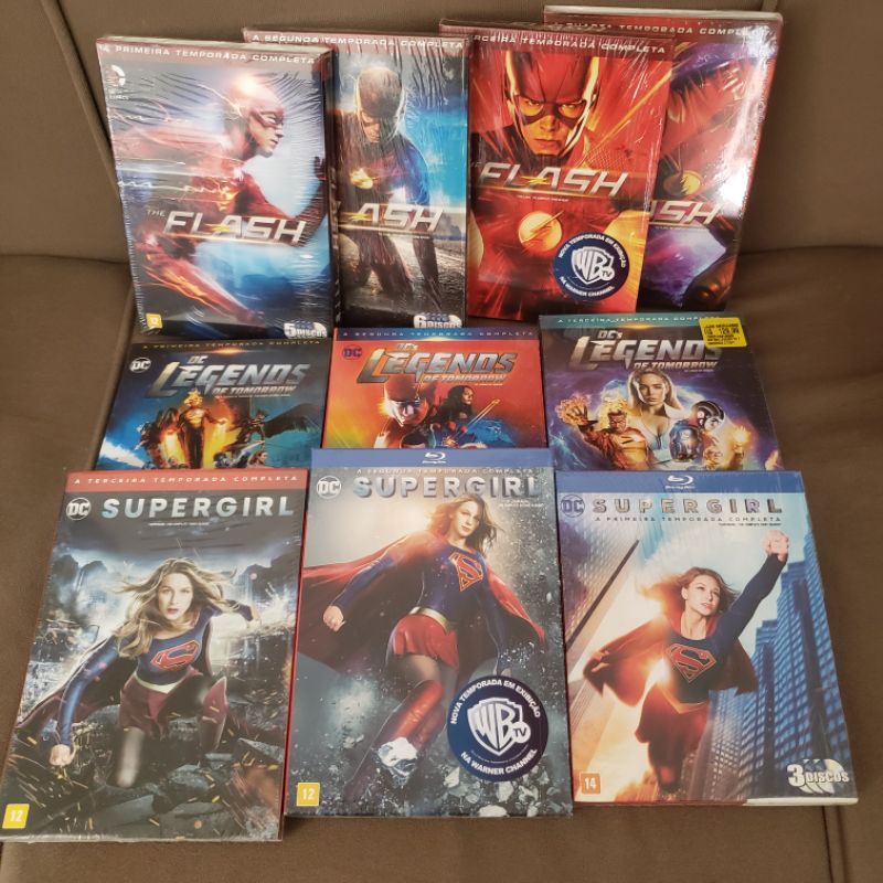 Combo Supergir + The Flash + Legends | Shopee Brasil