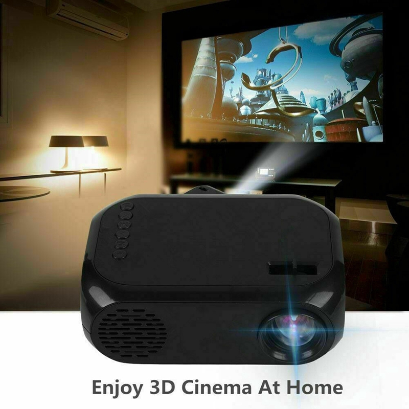Pequeno Projetor De Cinema Doméstico Portátil , Projeção De Vídeo ...