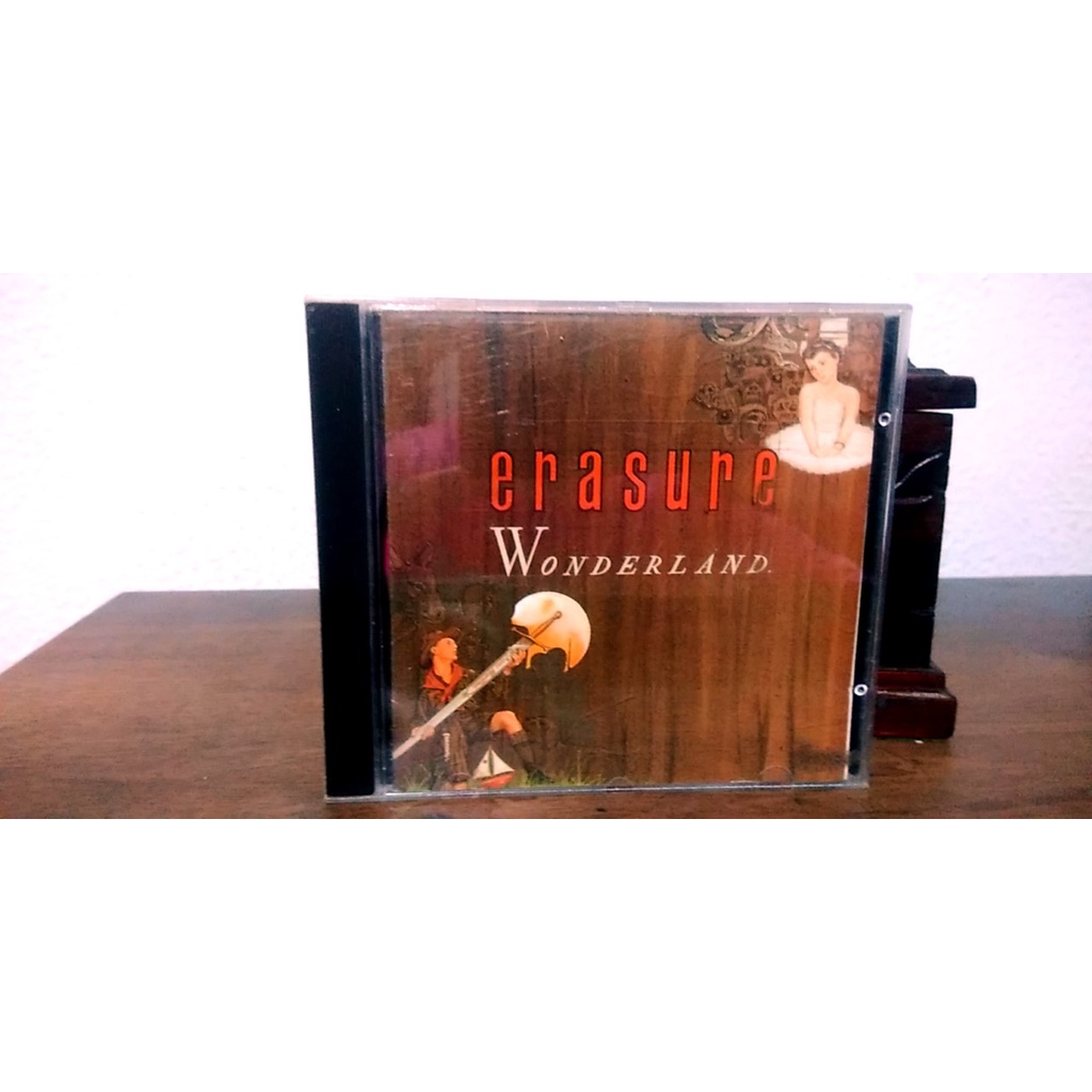 Cd - Erasure - Wonderland | Shopee Brasil