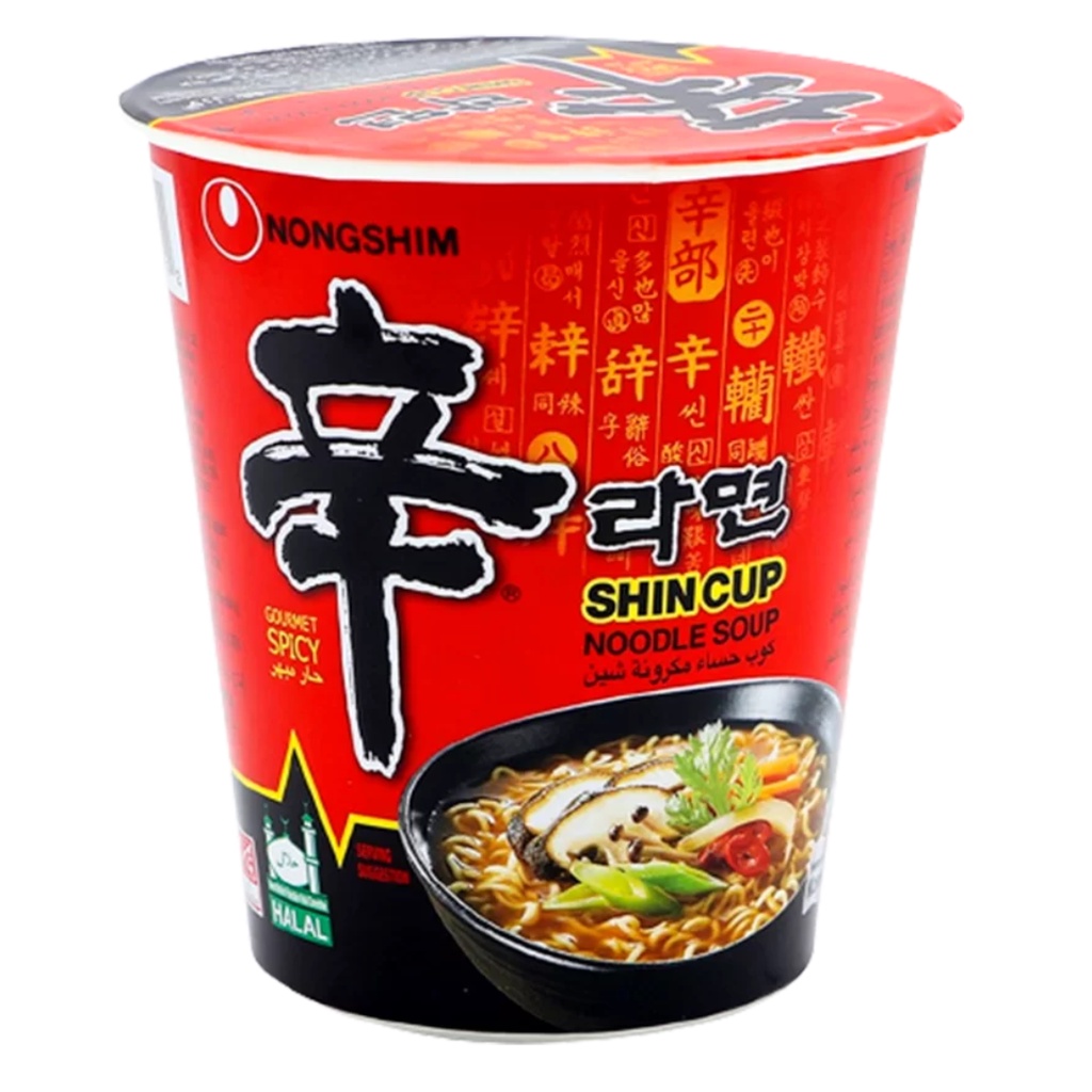 Cup Noodles Coreano + Hashi Vários Sabores Escolha o Seu Favorito ...