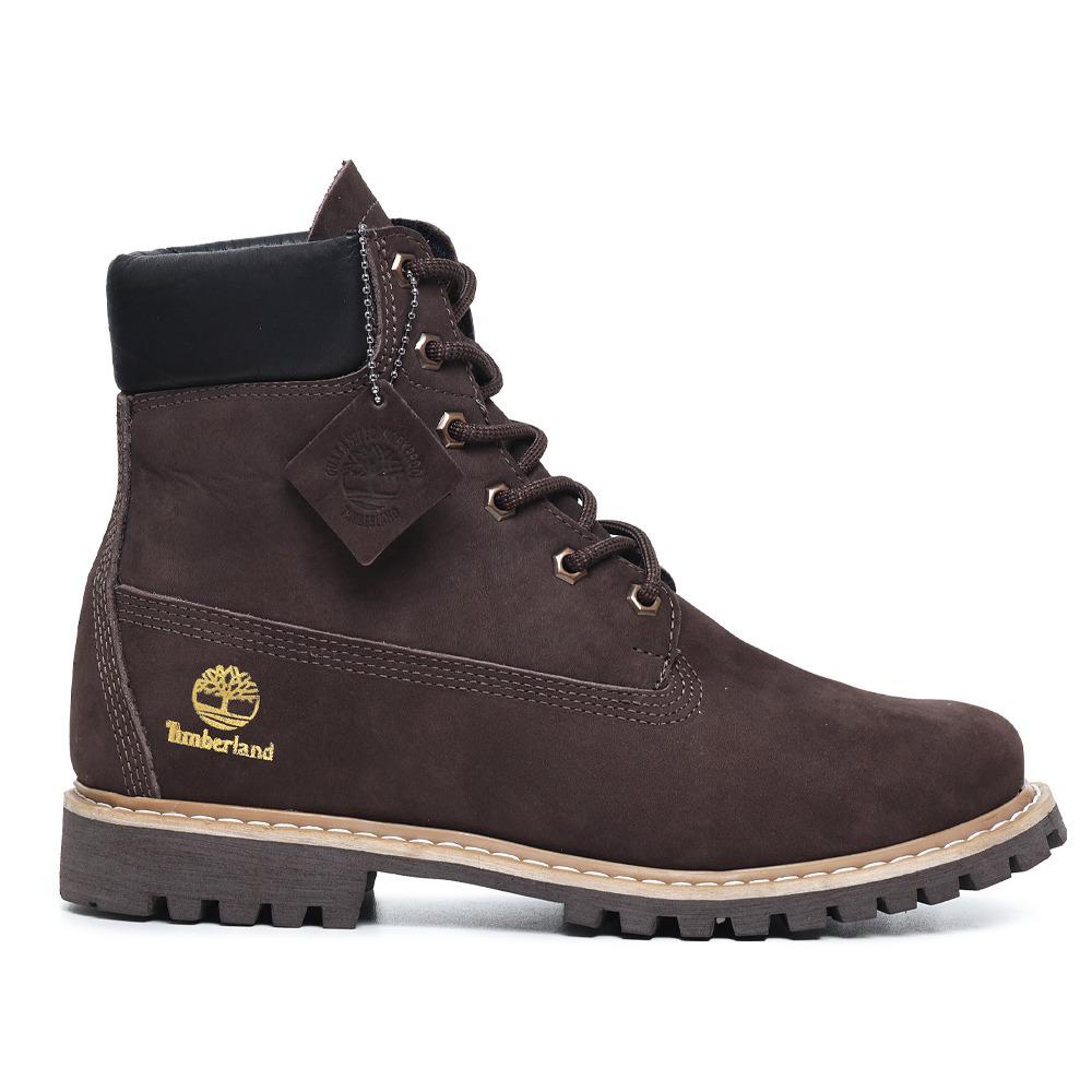 Bota Timberland Heritage Classic Inch Icon Marrom Original Coturno Da ...