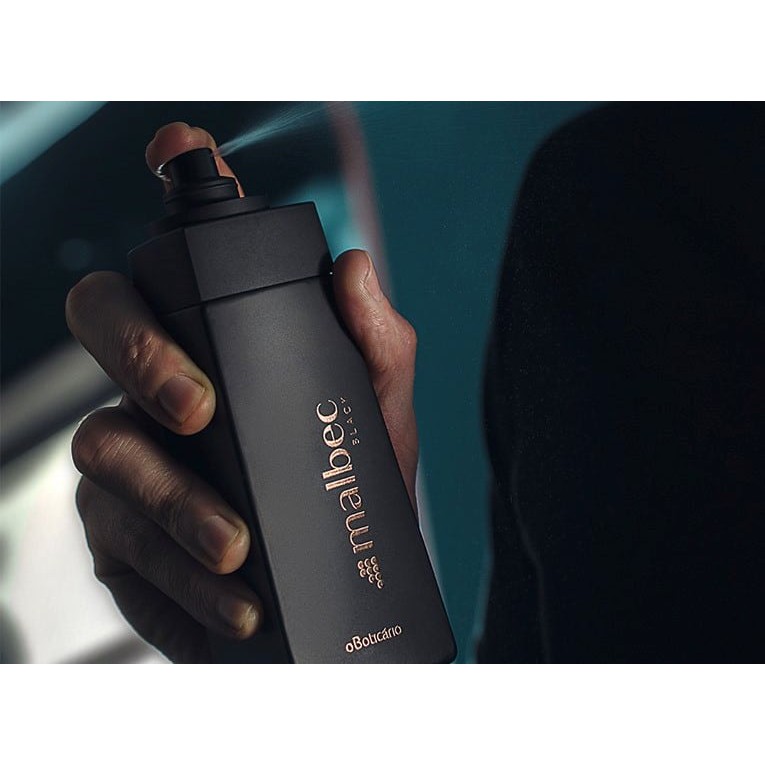 COLONIA MALBEC BLACK - 100 ML - BOTICARIO | Shopee Brasil