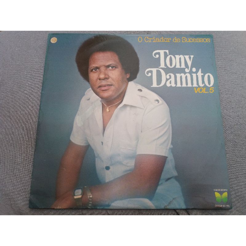 Lp Disco Vinil Tony Damito - O Criador De Sucessos Vol 5 | Shopee Brasil