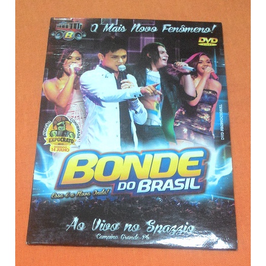 DVD BONDE DO BRASIL AO VIVO NO SPAZZIO CAMPINA GRANDE PB CAPA PAPELÃO | Shopee Brasil