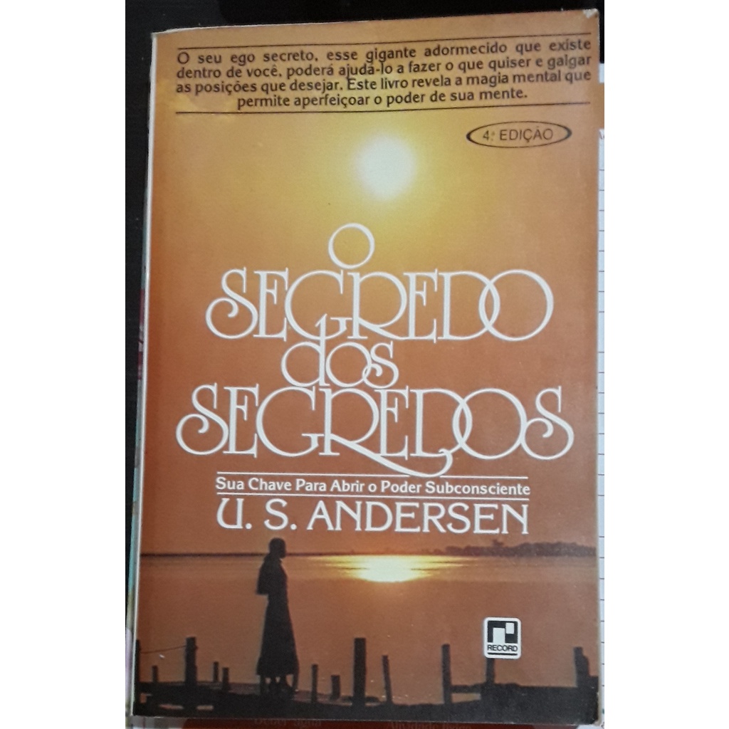 Livro: O segredo dos segredos: sua chave para abrir o poder subconsciente | Shopee Brasil