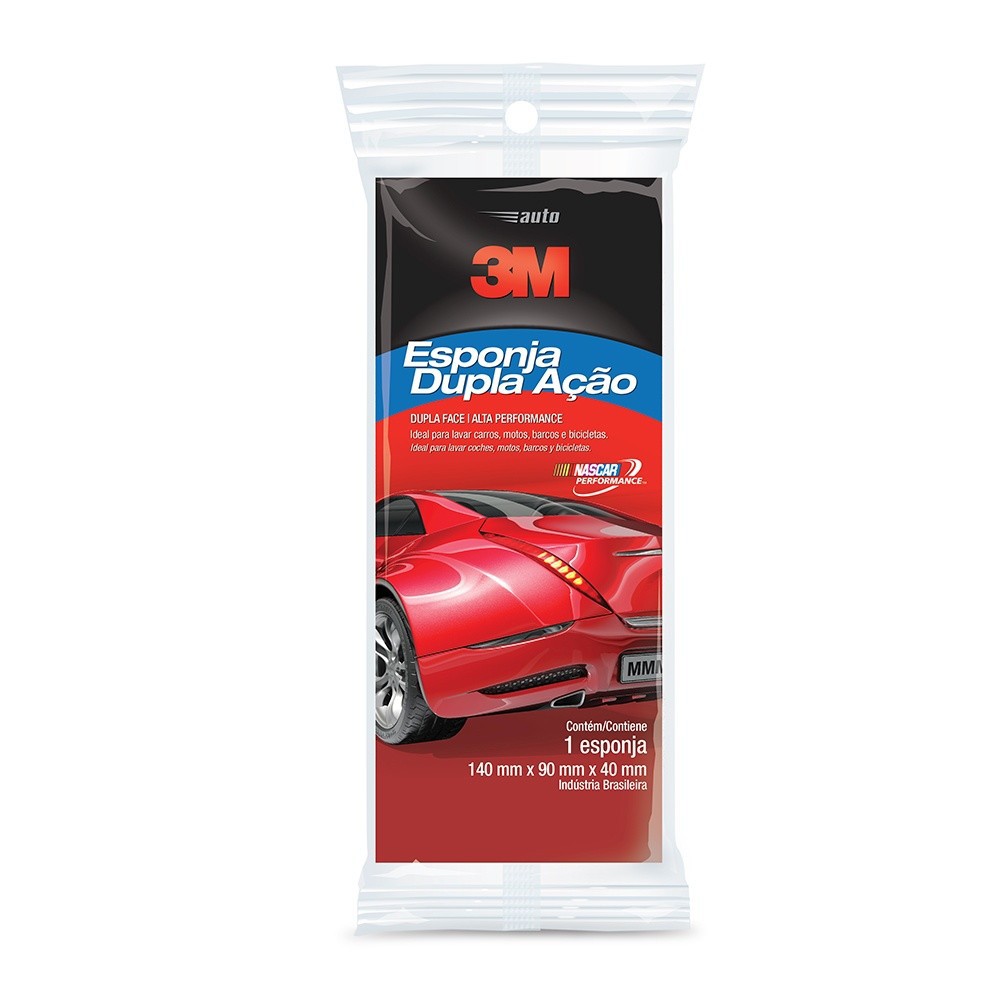 Auto Esponja Dupla Ação - 3m Original | Shopee Brasil