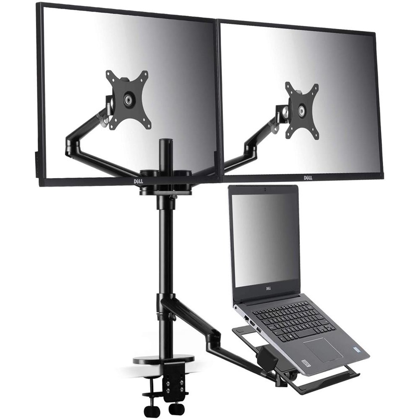 Suporte/Braco Articulado p/2 Monitores e Notebook Dell,HP/ Braco ...