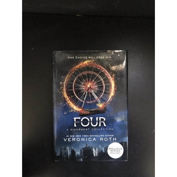 Livro | Four - Veronica Roth - Inglês - Capa dura | Shopee Brasil