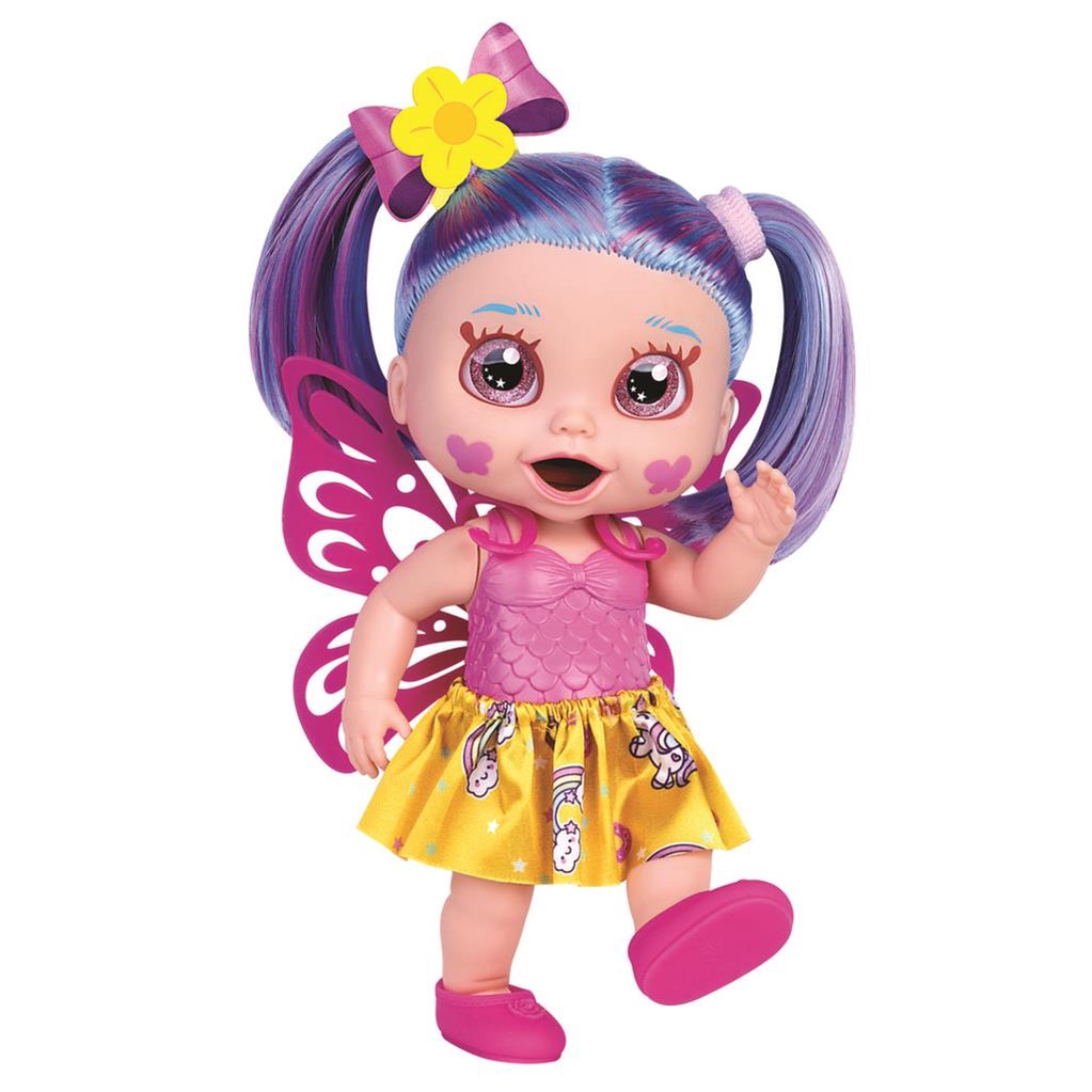 Boneca Baby Collection Alive Butterfly - Todas As Cores | Shopee Brasil