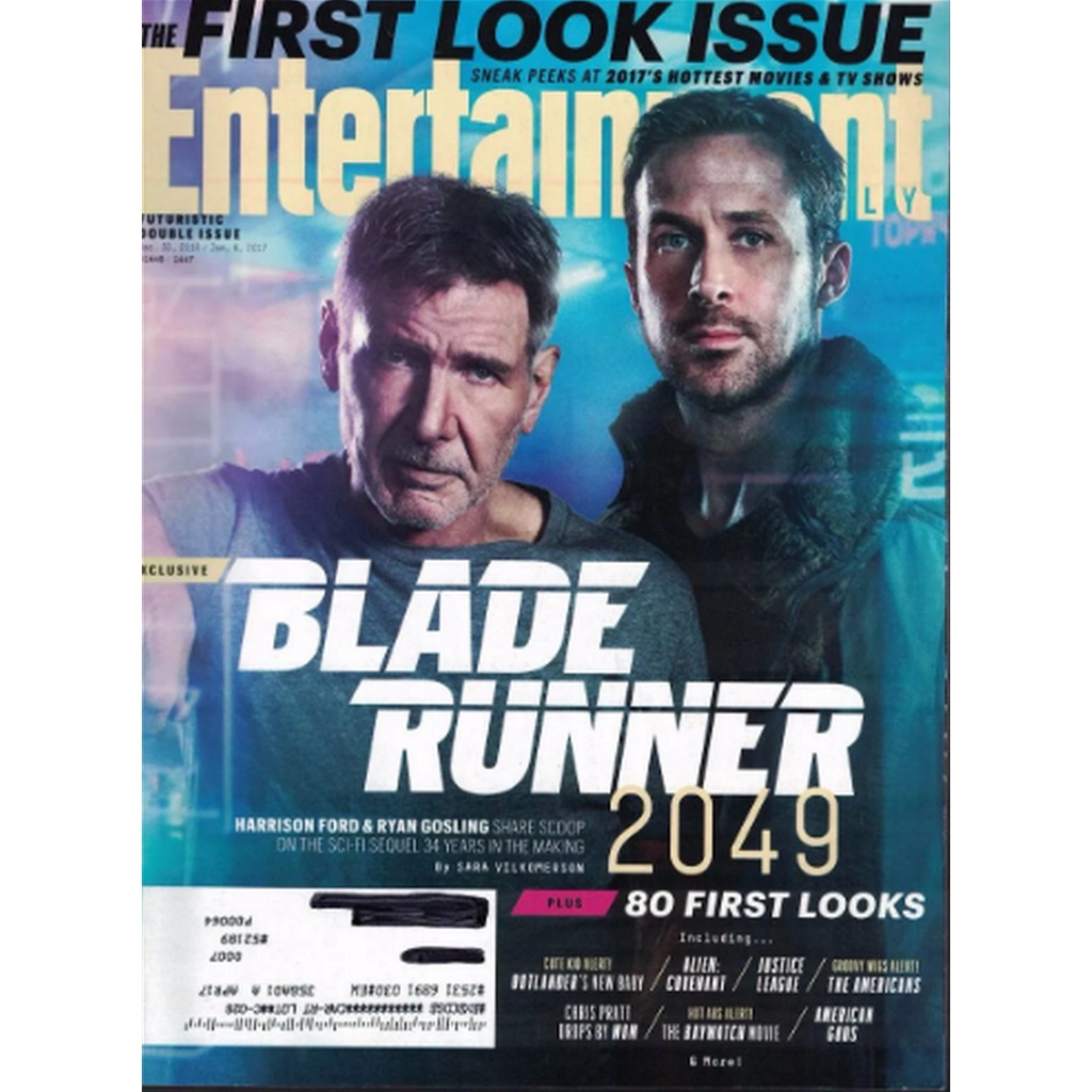 REVISTA E.WEEKLY, DE 06/01/2017 Nº1447, COM HARRISON FORD, RYAN GOSLING ...