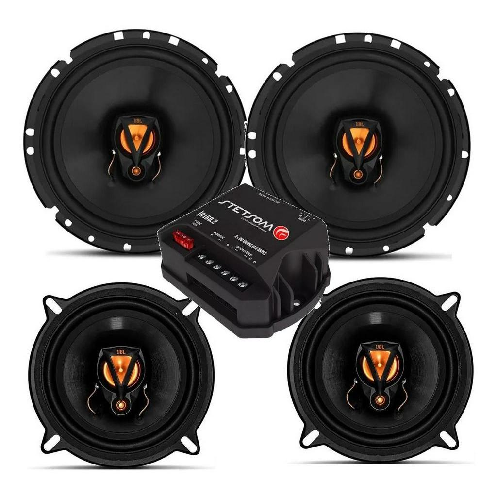 Jogo 4 Auto Falante Jbl 200w Modulo P/ Fiat Palio Attractive ...