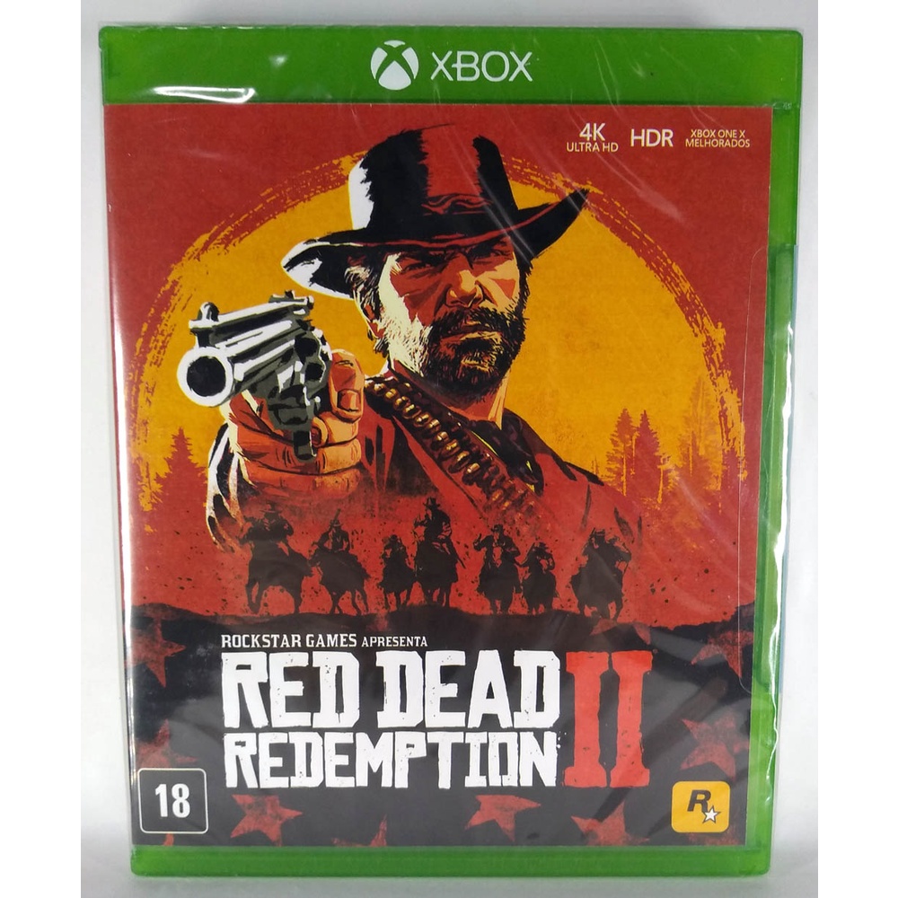 Red Dead Redemption 2 Xbox One Mídia Física Novo Lacrado | Shopee Brasil