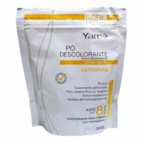 YAMA PO DESCOLARANTE CAMOMILA 8 TONS | Shopee Brasil