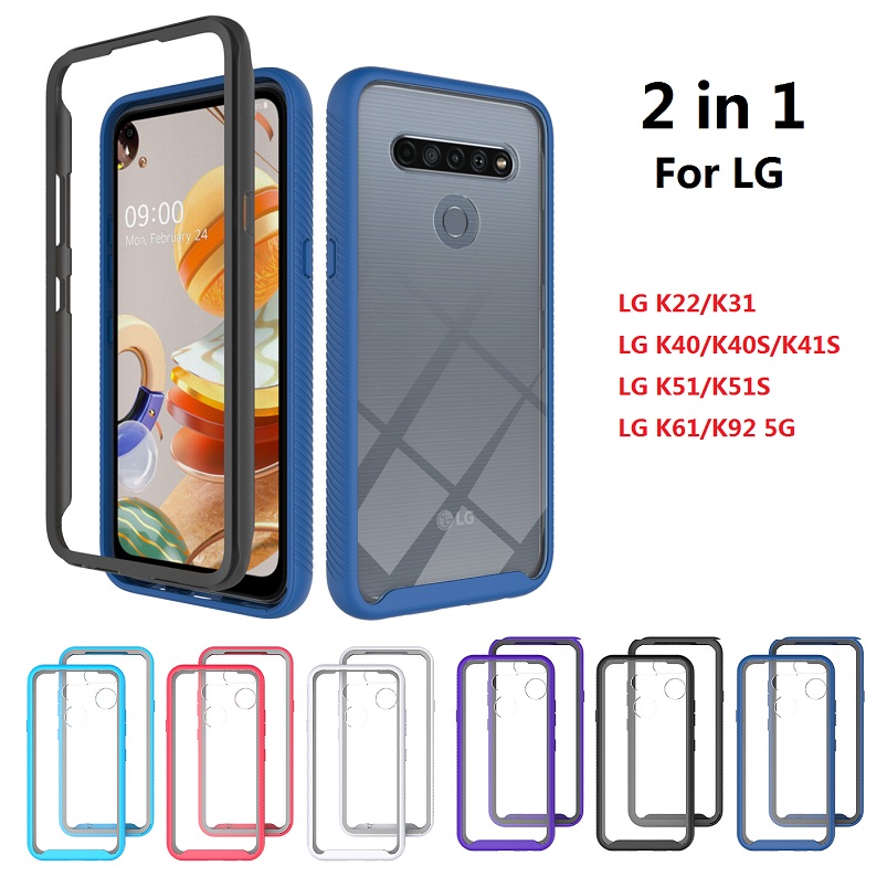 Capa Resistente Anti-Impacto Com Proteção Total Para LG K40S K41S ...