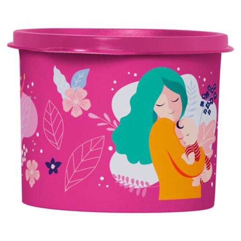 Tupperware Redondinha Mulheres 500ml Rosa | Shopee Brasil