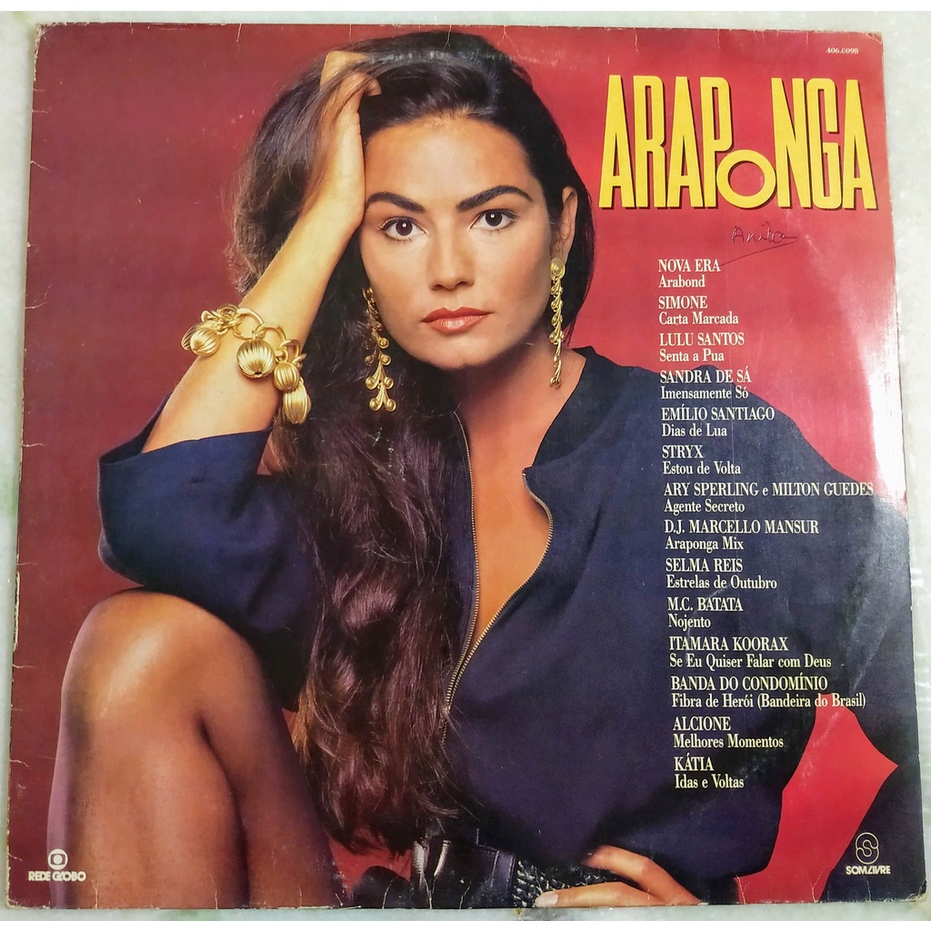 Lp Novela Araponga Nacional 1990 | Shopee Brasil