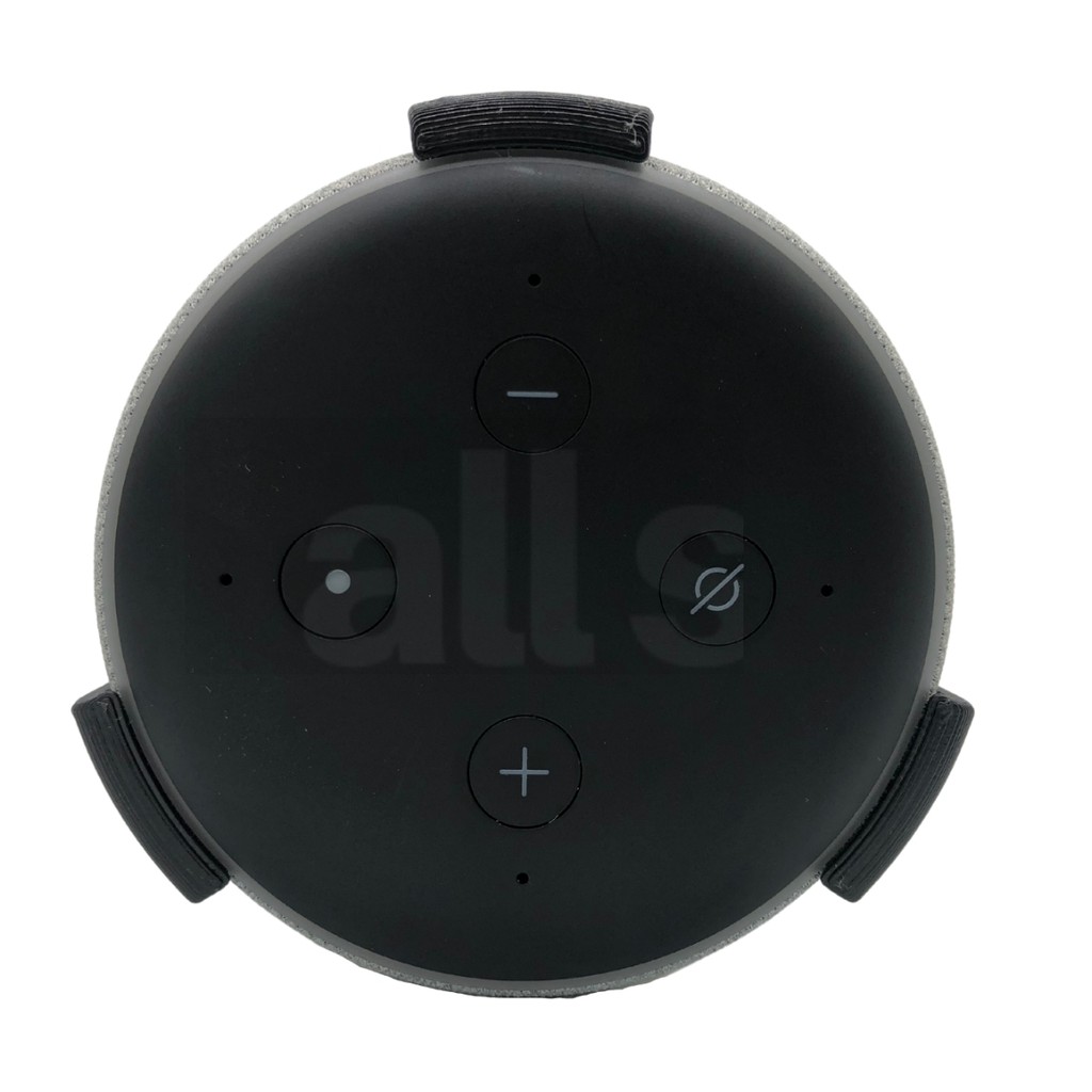 Suporte De Teto Forro Drywall Para Amazon Alexa Echo Dot 3 | Shopee Brasil