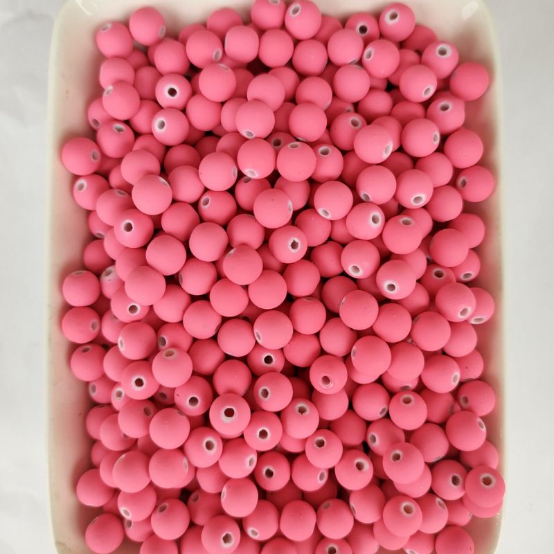 Bola Emborrachada Pink Neon 8mm 500 pçs | Shopee Brasil
