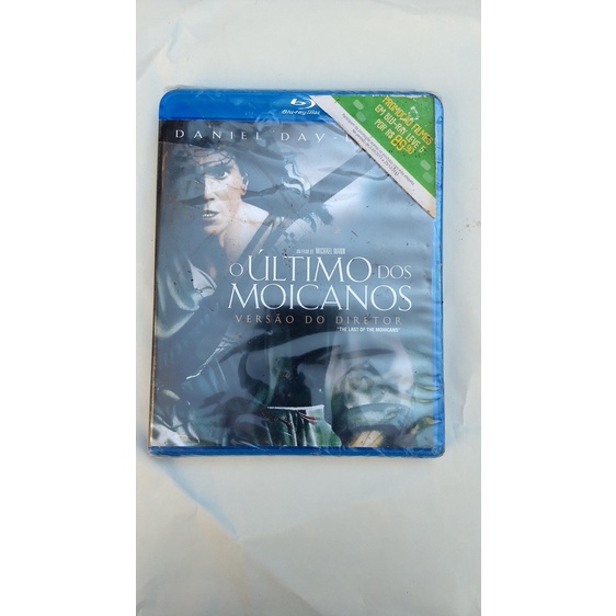 DVD FILME O ULTIMO DOS MOICANOS BLU-RAY DISC ORIGINAL LACRADO | Shopee Brasil