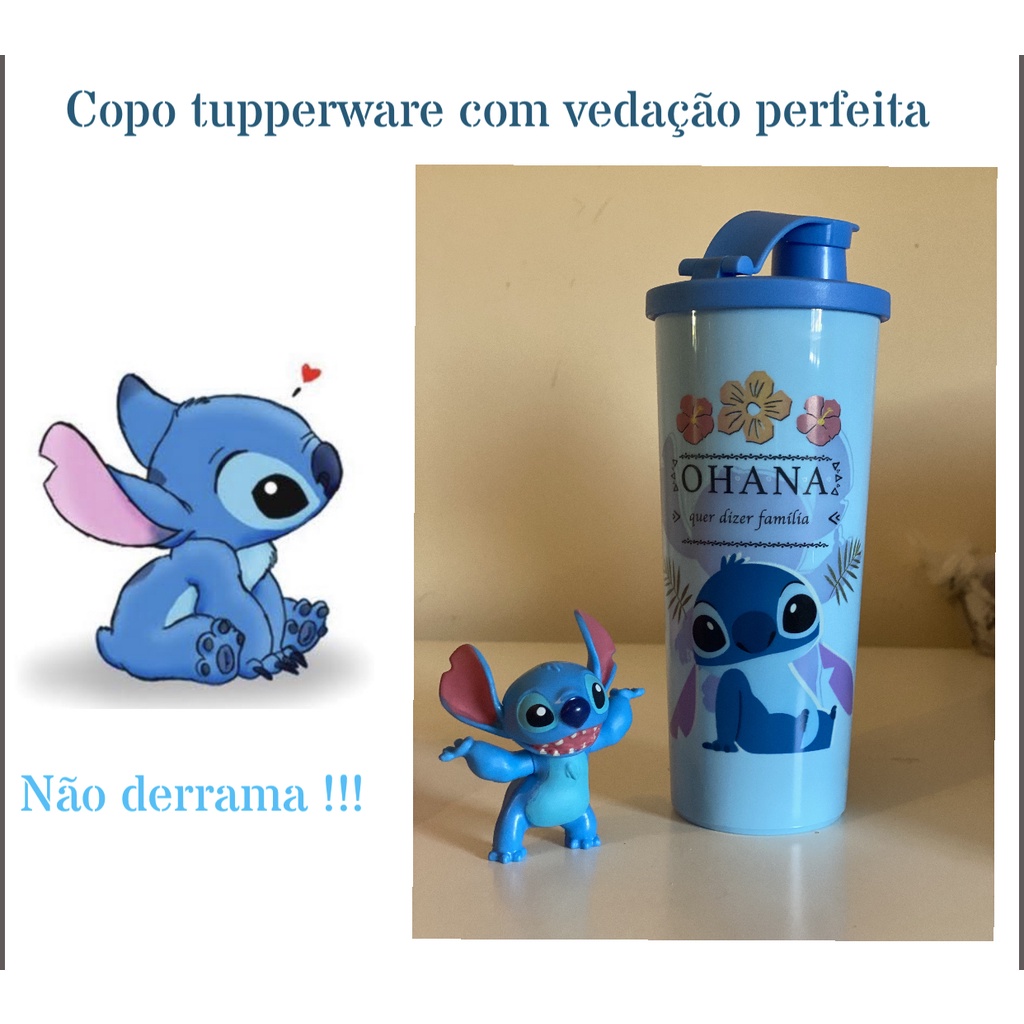 Copo Stitch Tupperware 470 ml | Shopee Brasil