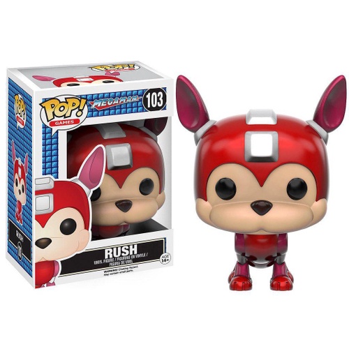 Funko Pop Megaman Mega Man Rush 103 | Shopee Brasil