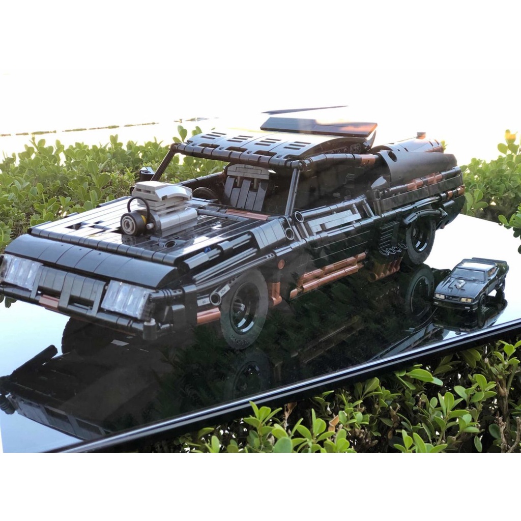 Bloco Montar Ford Interceptor V8 Mad Max Decoração Com Acrílico e ...