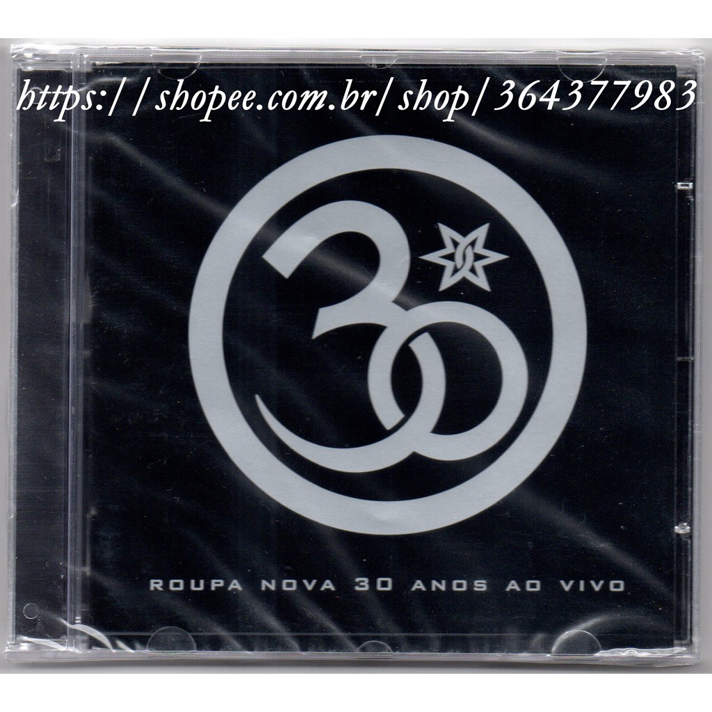 CD Roupa Nova - 30 Anos, Ao Vivo | Shopee Brasil