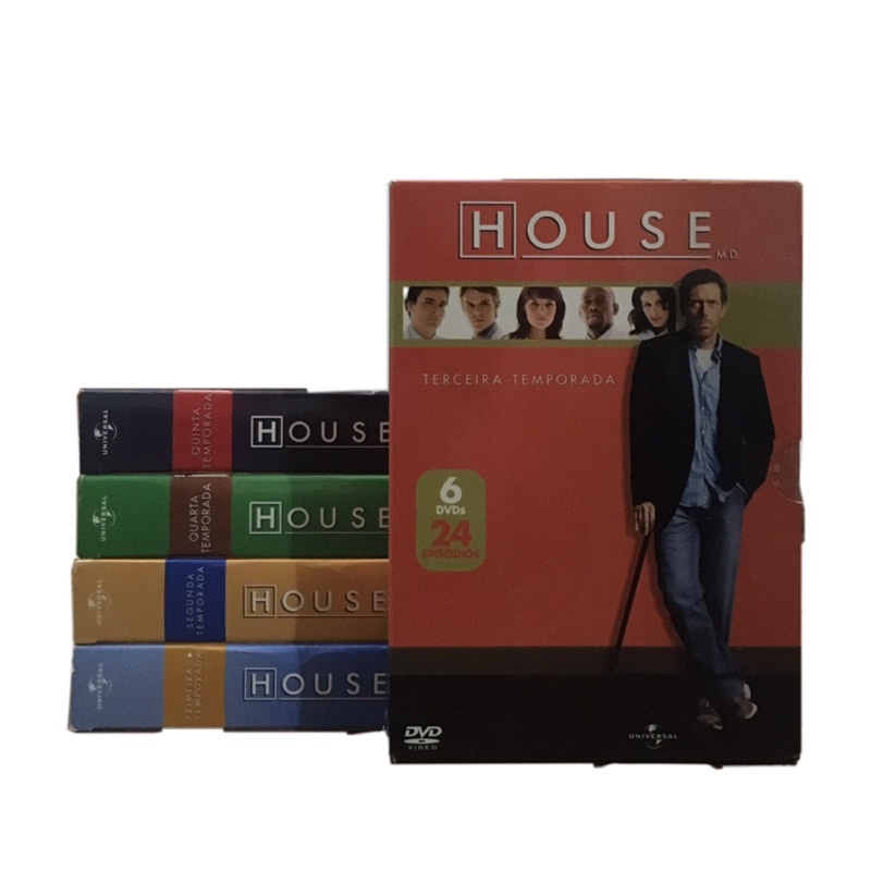 DVD - House 3ª Temporada | Shopee Brasil