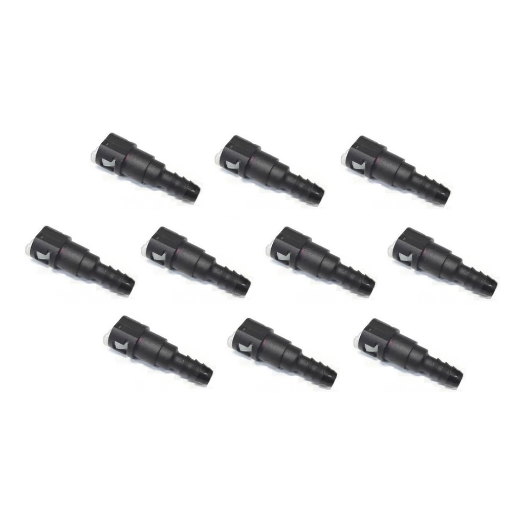 KIT 10 QUICK CONECTOR 3/8 RETO ENGATE RAPIDO Novo | Shopee Brasil