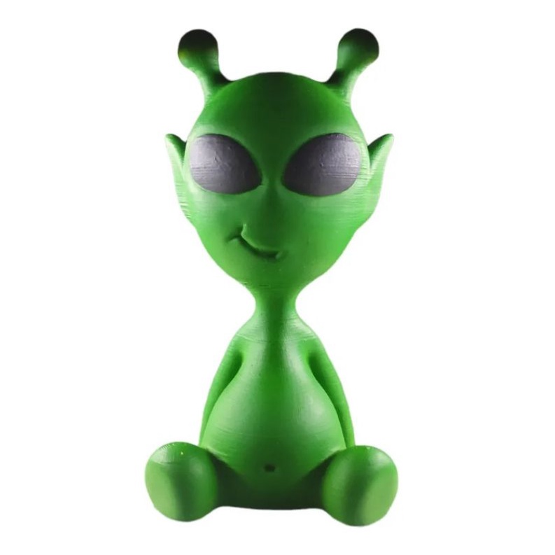 Boneco Alien Extraterrestre Bebê Alienígena 20cm Et | Shopee Brasil