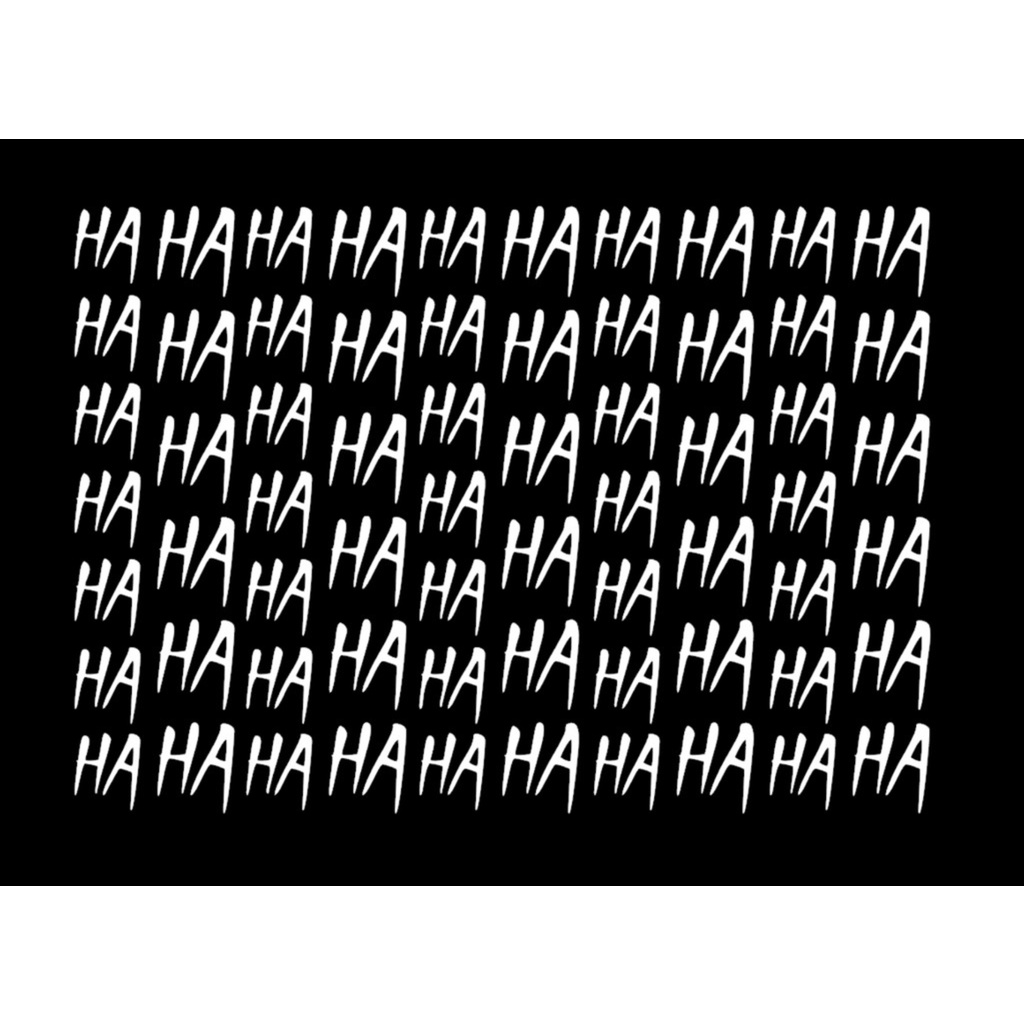 Adesivos HA HA HA kit com 65un. | Shopee Brasil