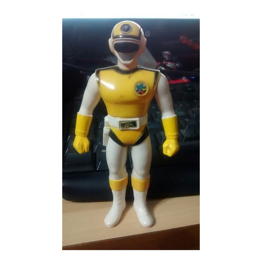 Flashman Yellow Flash Bandai Vinil Boneco Sentai Tokusatsu | Shopee Brasil