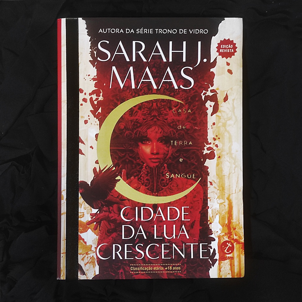 Cidade da Lua Crescente Casa de Terra e Sangue Sarah J. Maas livro 1 Acotar | Shopee Brasil