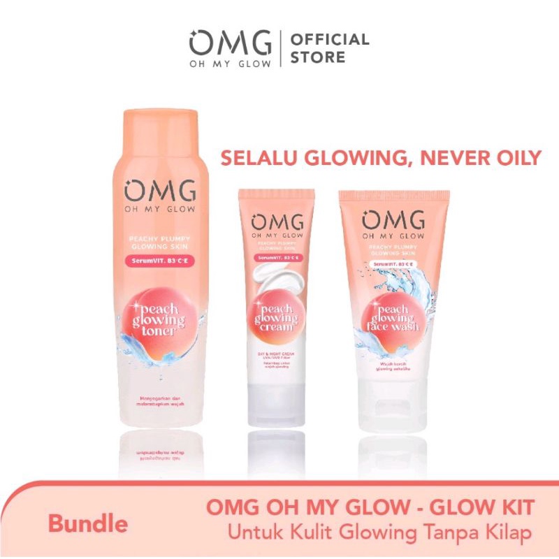 OMG OH MY GLOW | Tratamento Facial | Shopee Brasil