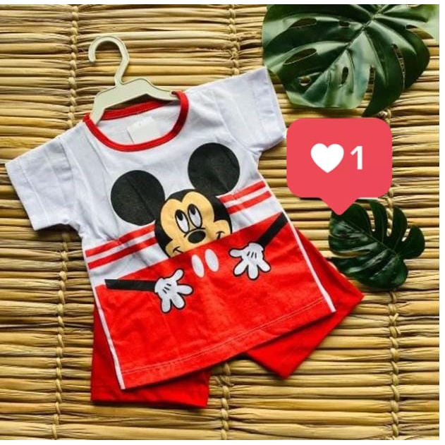 CONJUNTO MICKEY 2 peças | Shopee Brasil