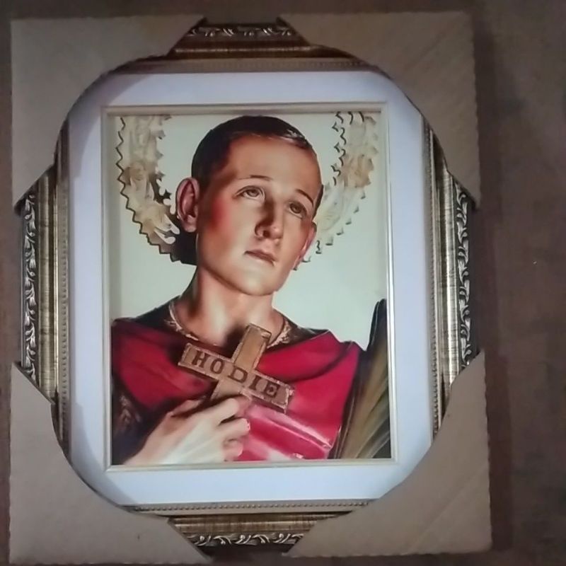 quadro de São expedito 30x40 | Shopee Brasil