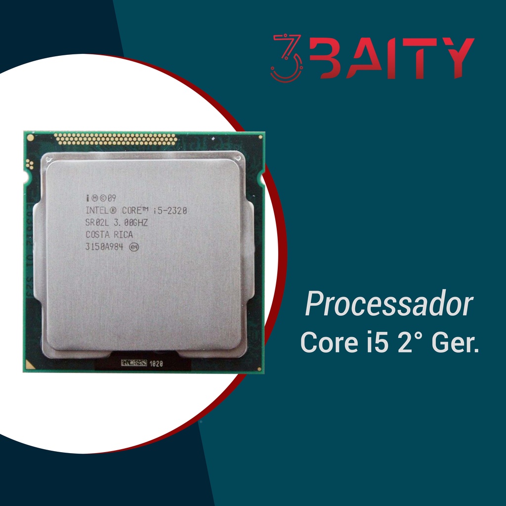 Processador 2° Geração Intel i5 2300, i5 2400, i5 2500 LGA 1155 ...