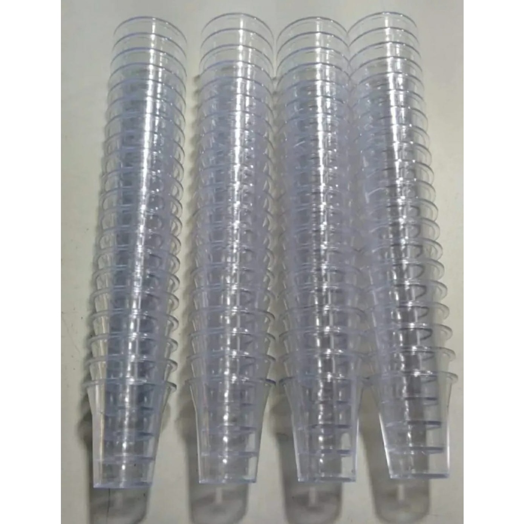 Cálices Copinhos De Acrílico Para Santa Ceia Pac/ C 1000 | Shopee Brasil