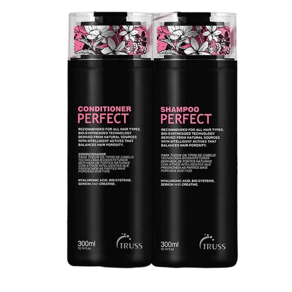 Kit Truss Shampoo + Condicionador Perfect 300ml | Shopee Brasil