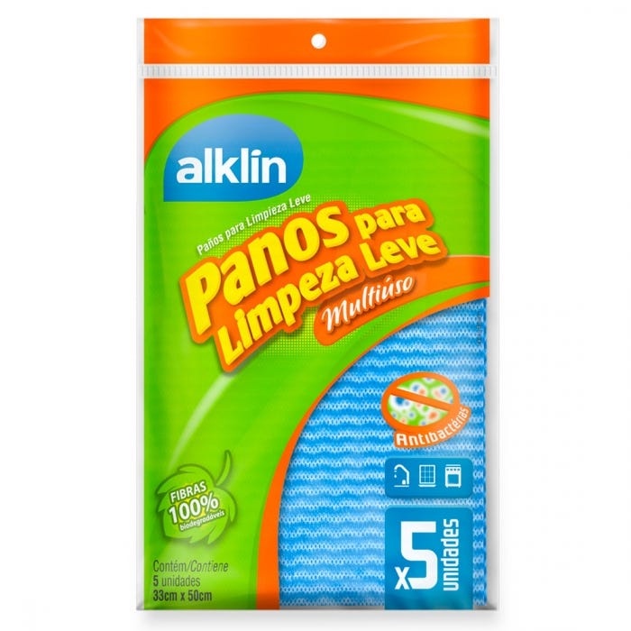 Pano Perfex Multiuso Pacote com 5 Unidades | Shopee Brasil