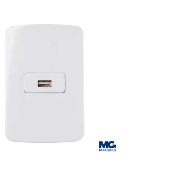 Conjunto Tomada USB MARGIRIUS | Shopee Brasil