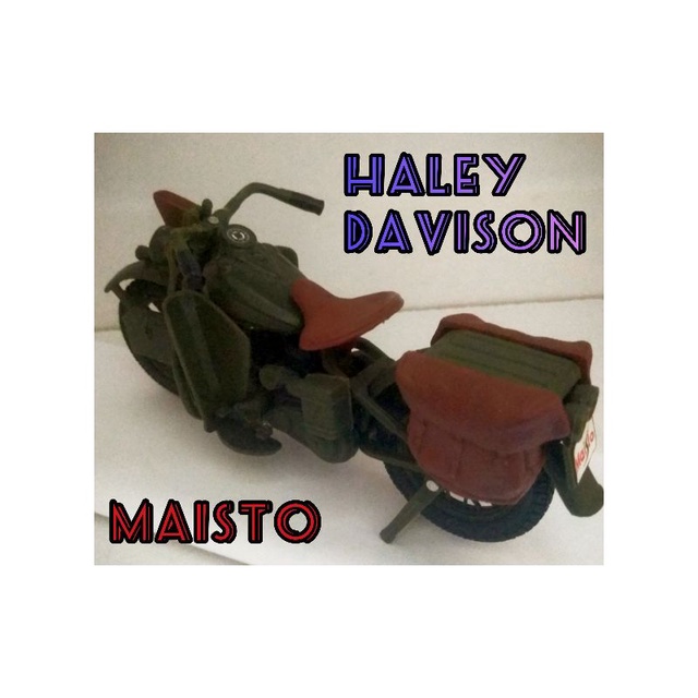 Miniatura moto Haley Davidson wLA Flathead 1942. | Shopee Brasil