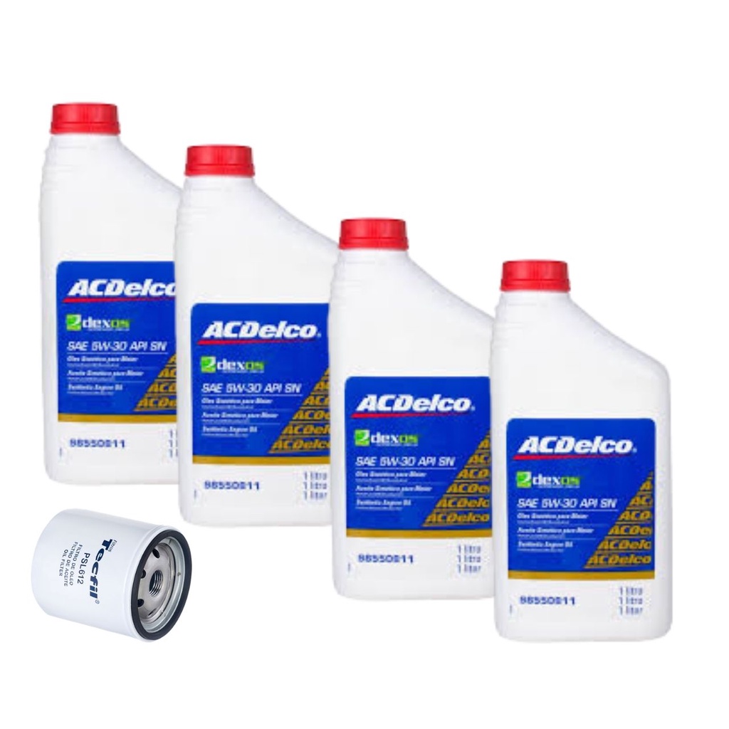 KIT TROCA DE OLEO TRACKER 1.0 1.2 2020 DIANTE ACDELCO | Shopee Brasil