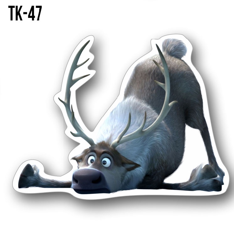 ADESIVO FROZEN - SVEN STICKER 10X10CM | Shopee Brasil