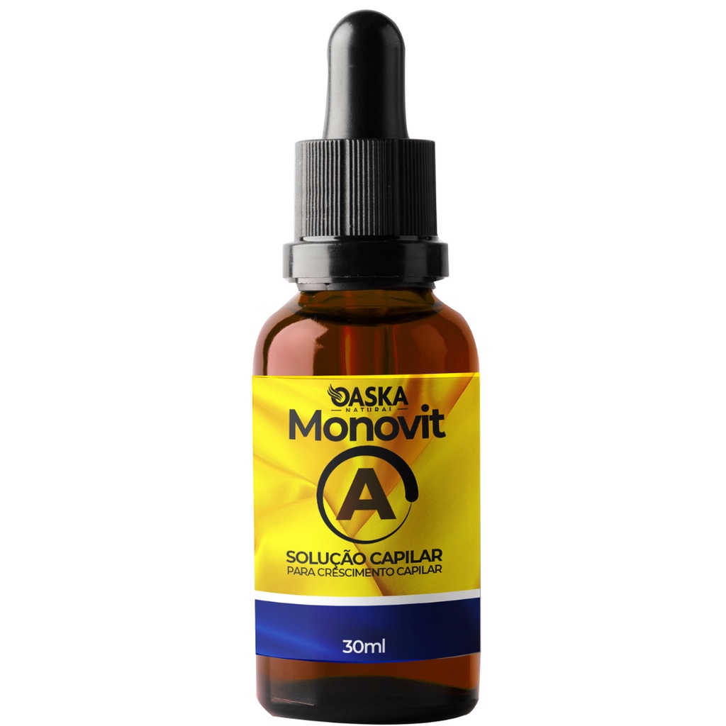 Monovit-a Original para queda e estimula o Crescimento Capilar | Shopee ...