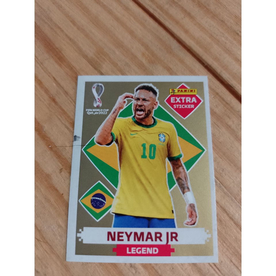 Figurinha do Neymar GOLD | Shopee Brasil