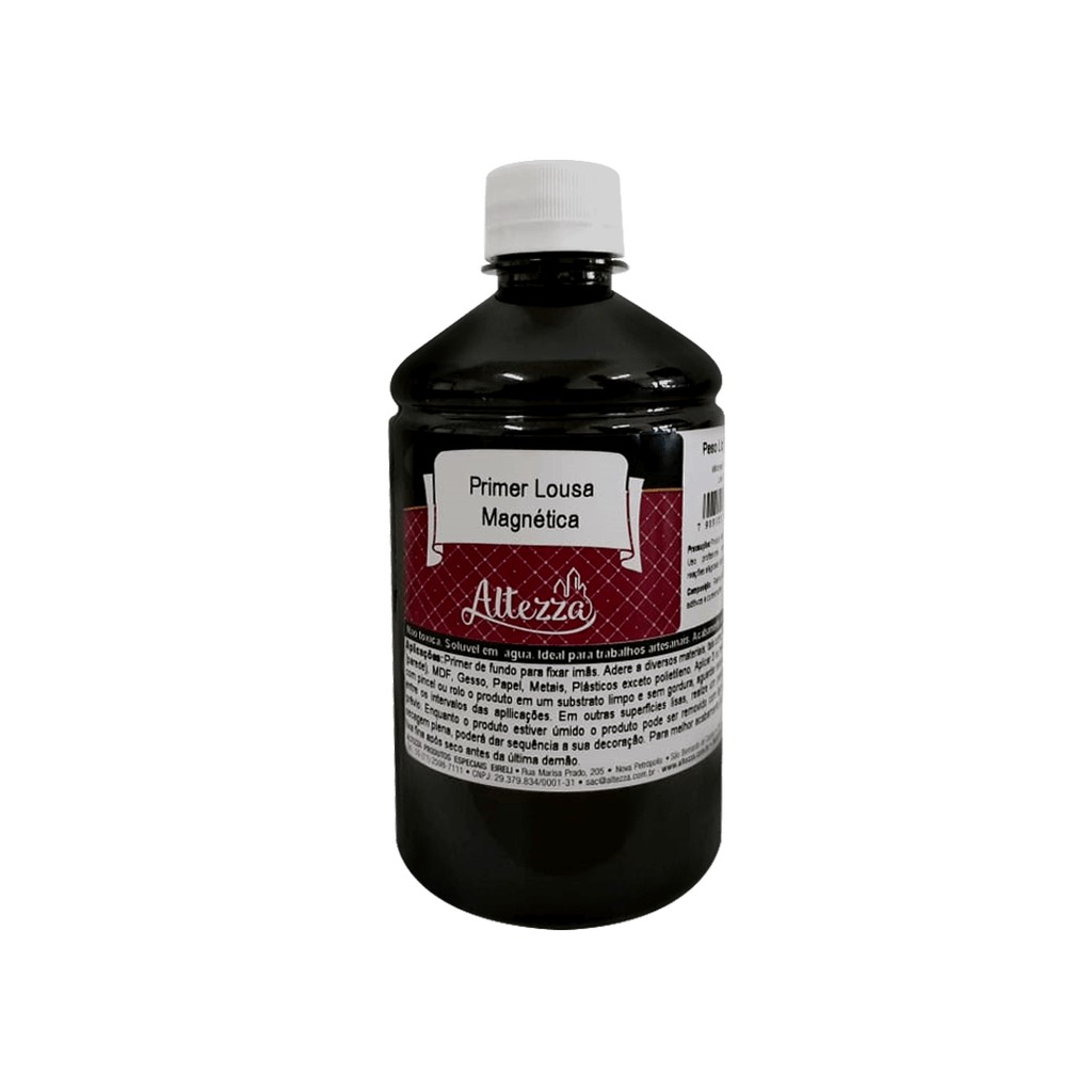 Tinta Primer Lousa Magnetica Imantada 250ml Altezza Tinta De Fundo ...
