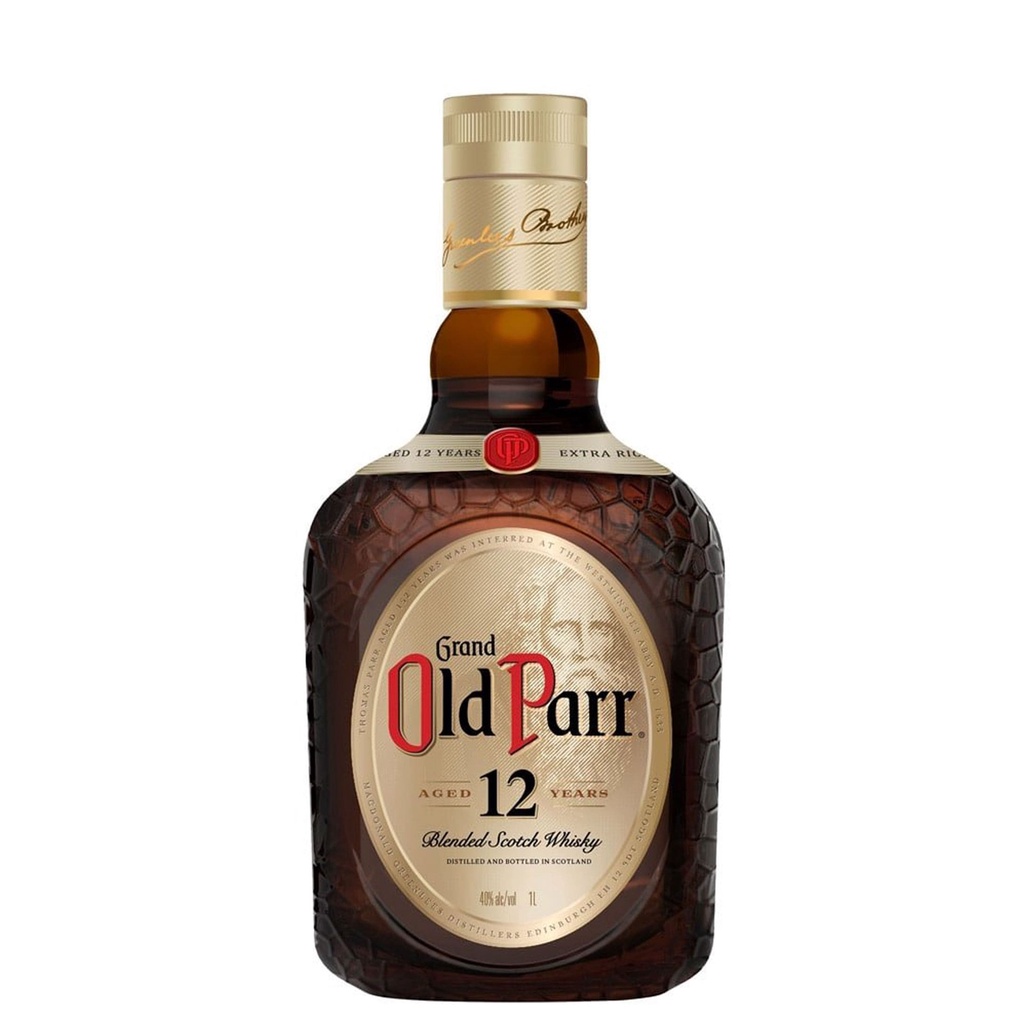 Whisky Grand Old Parr Blended 12 Reino Unido 1 L | Shopee Brasil