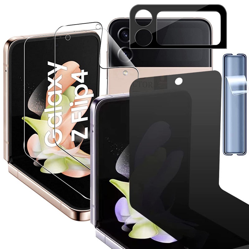 Para Samsung Galaxy Z Flip 4 Película Protetora Flip 1/2 Adesivo De ...