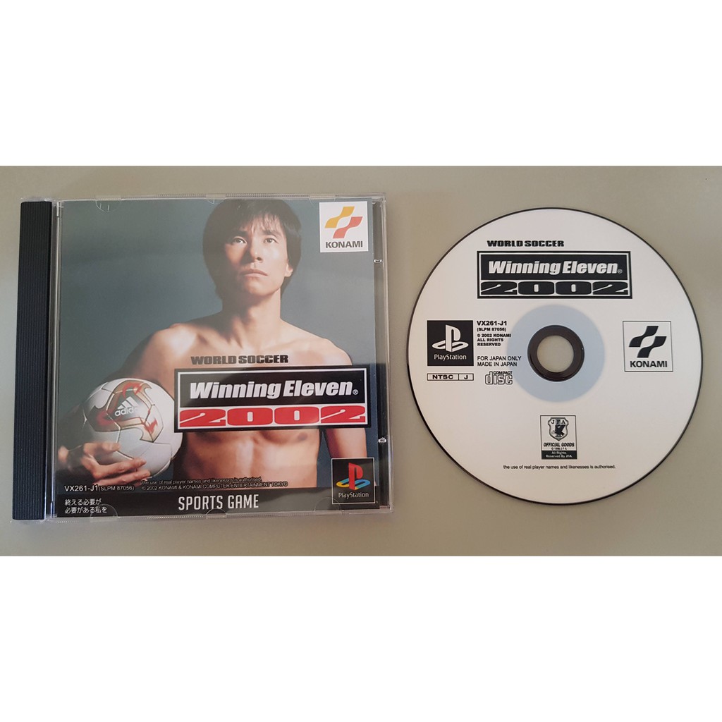 PS1 - Winning Eleven 2002 - Leia a descrição | Shopee Brasil